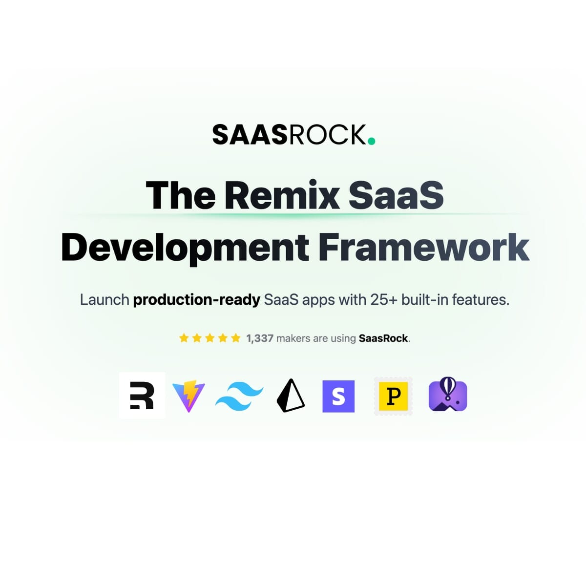 SaasRock | The B2B SaaS Boilerplate for Remix (React Router 7)