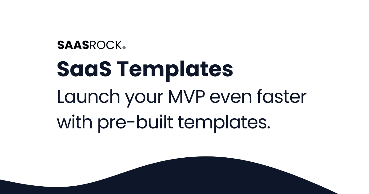 SaaS Templates | SaasRock | The B2B SaaS Boilerplate for Remix (React ...